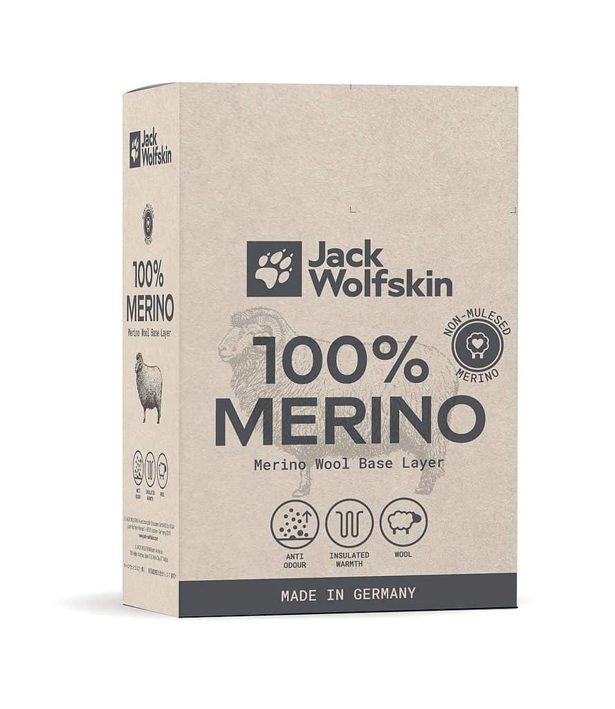 Jack Wolfskin weaves new Merino Wool Baselayer Series