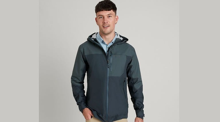 Eddie Bauer STORM-Chaser 3 Layer Men’s Rain Jacket | Outdoor Insight