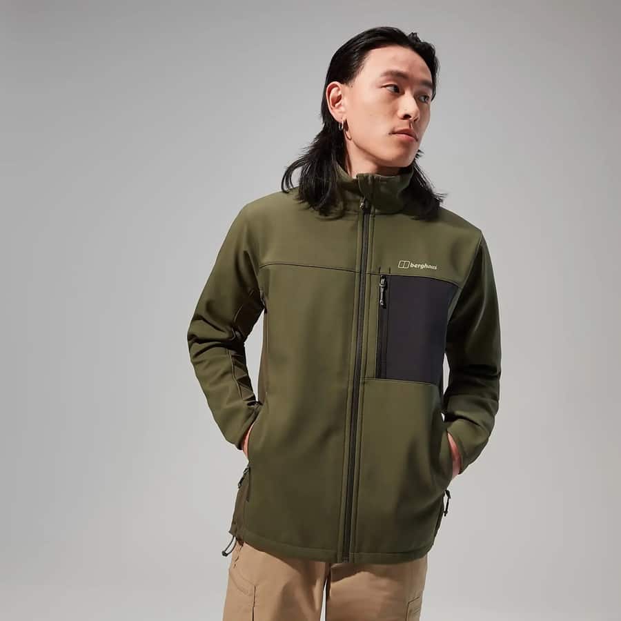 Berghaus Men's Ghlas 2.0 Softshell Jacket – Green | Outdoor Insight