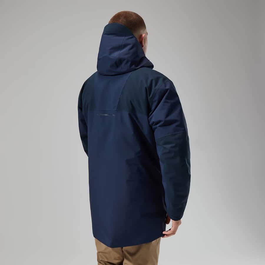 Berghaus Men's Breccan Insulated Waterproof Parka – Blue | Outdoor Insight