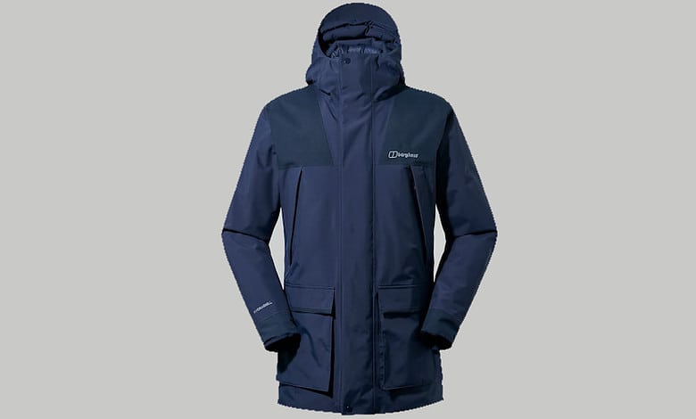 Berghaus Men's Breccan Insulated Waterproof Parka – Blue | Outdoor Insight