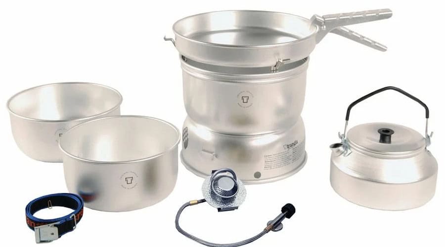 Vango Trangia 25-2 GB Stove Alloy pans with Kettle & Gas Burner ...