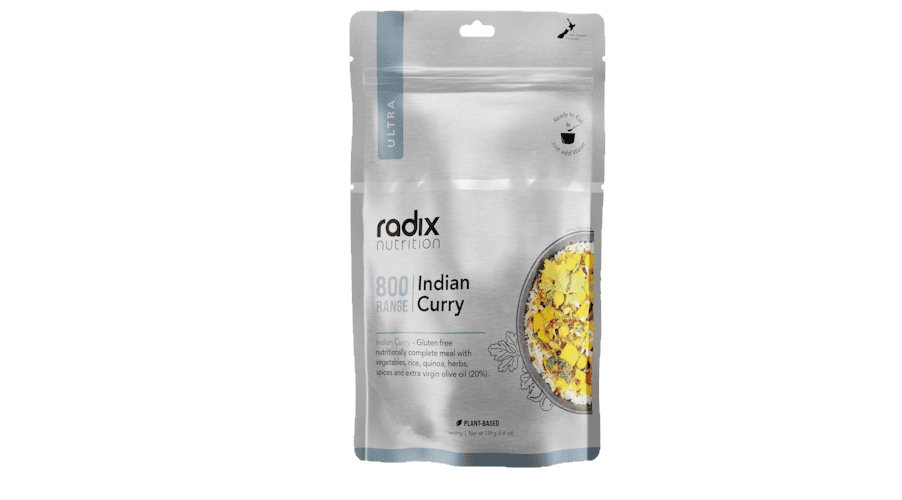 Radix Ultra Meals v9.0 - Single Pack Indian Curry | Outdoor Insight