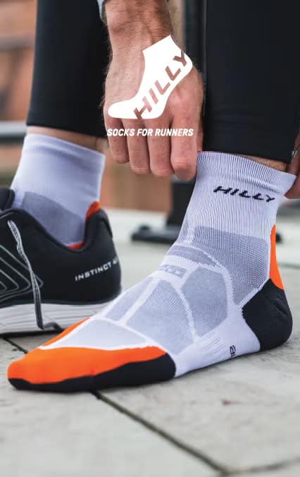 Jon Wild, brand director at OSC running, talks about Hilly socks, its ...