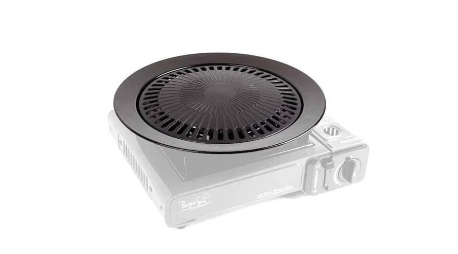 Bright Spark Non Stick Hubcap Table Top BBQ Plate | Outdoor Insight