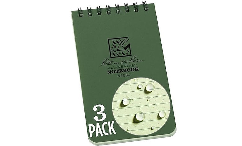 Rite in the Rain Weatherproof Top Spiral Notebook | Outdoor Insight