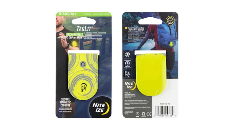 Nite Ize TagLit Rechargeable Magnetic LED Marker | Outdoor Insight