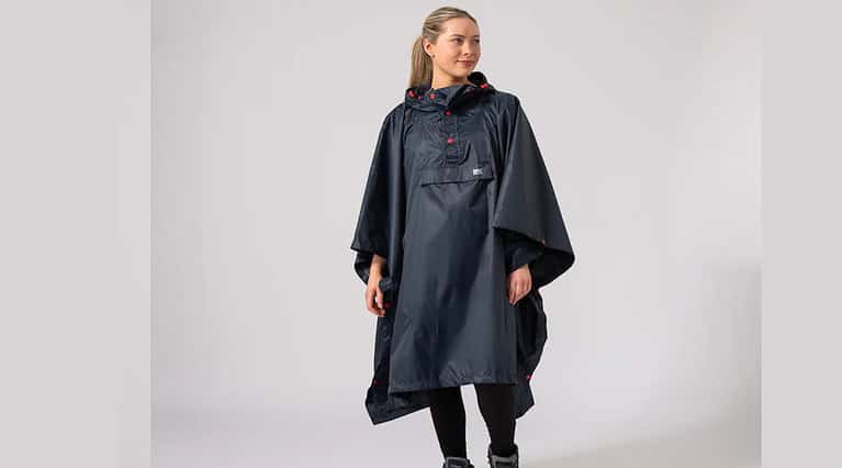 Mac in a Sac Poncho Packable Waterproof Cape – Navy | Outdoor Insight