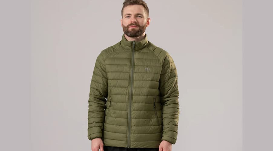 Mac in a Sac Synergy - Men's Insulated Jacket - Khaki | Outdoor Insight
