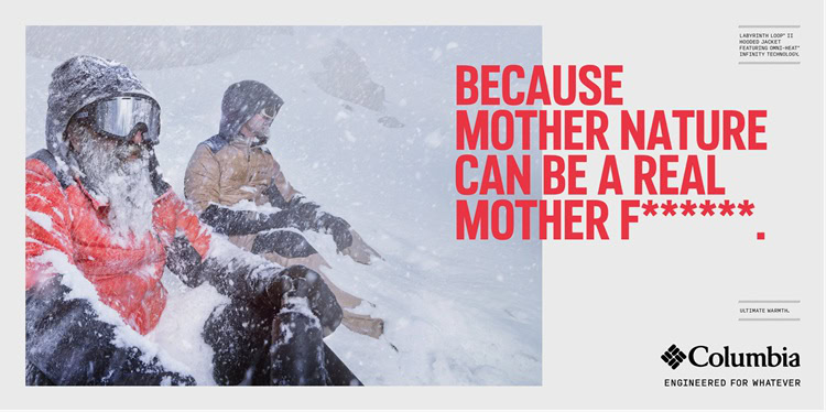 Engineered for Whatever: Columbia Sportswear debuts bold, new brand ...