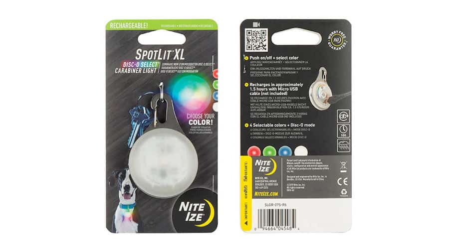 NiteIze SpotLit XL Rechargeable LED Carabiner Light | Outdoor Insight